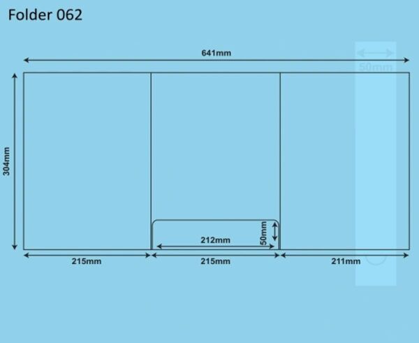 A4 Folder with self assembly pocket – ProntaPrint
